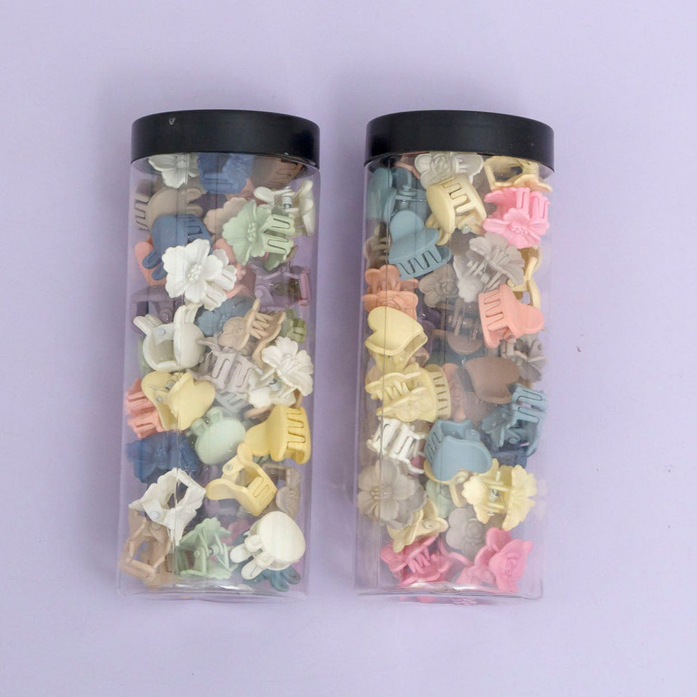 Mini matt hair claws (12 Bottles) - UBKWS980 – Unboxkar Wholesale