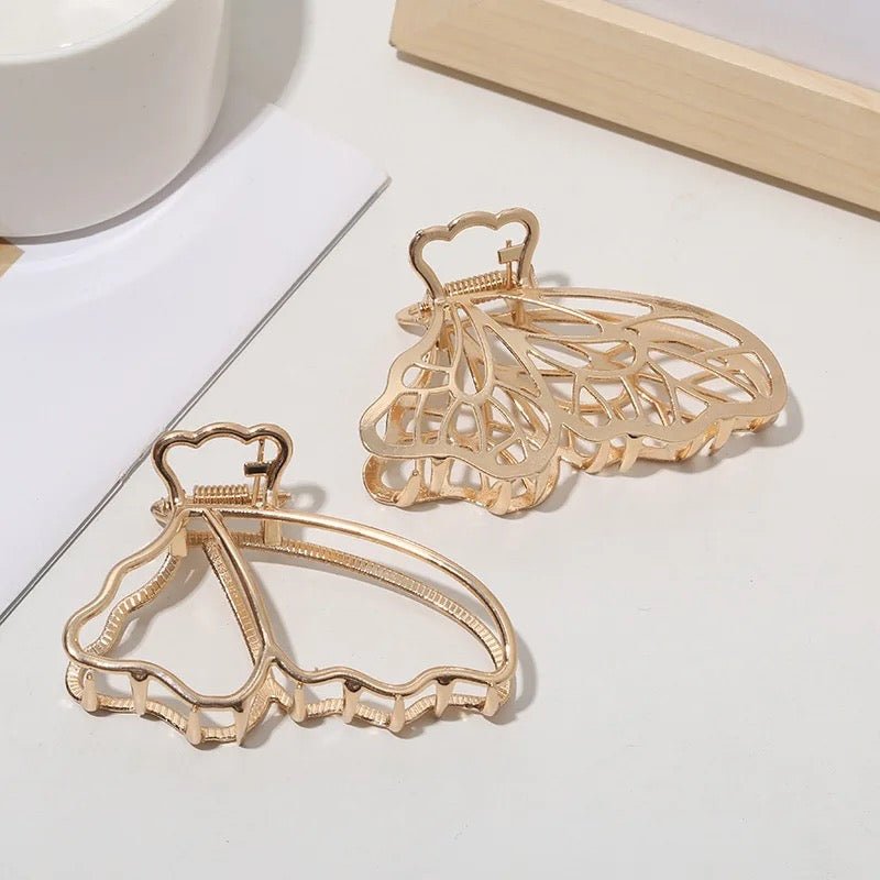 Mini Designer metal hair claw (Pack of 12) - UBKWS751 – Unboxkar Wholesale